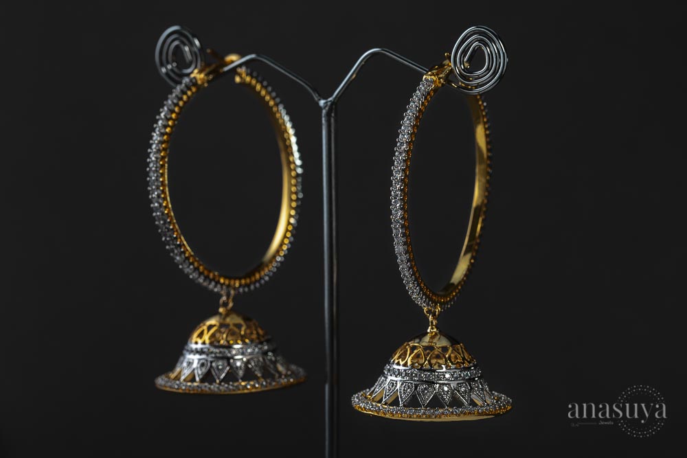 Bell Hoops – Anasuya Jewels